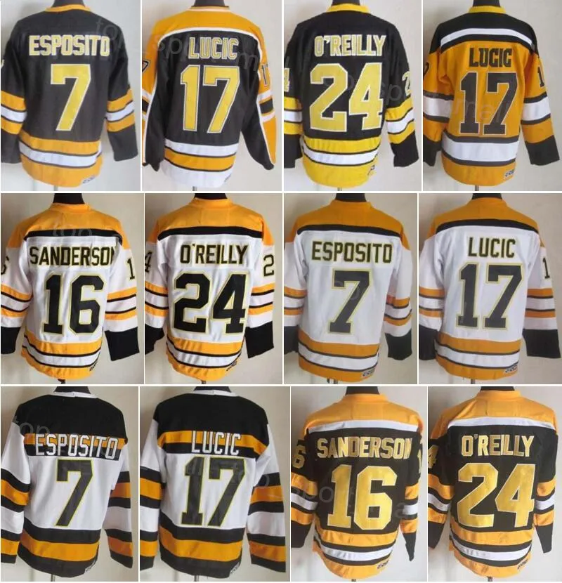 CCM Mens Retro Hockey Jerseys Vintage Classic Embroidered 75th ...