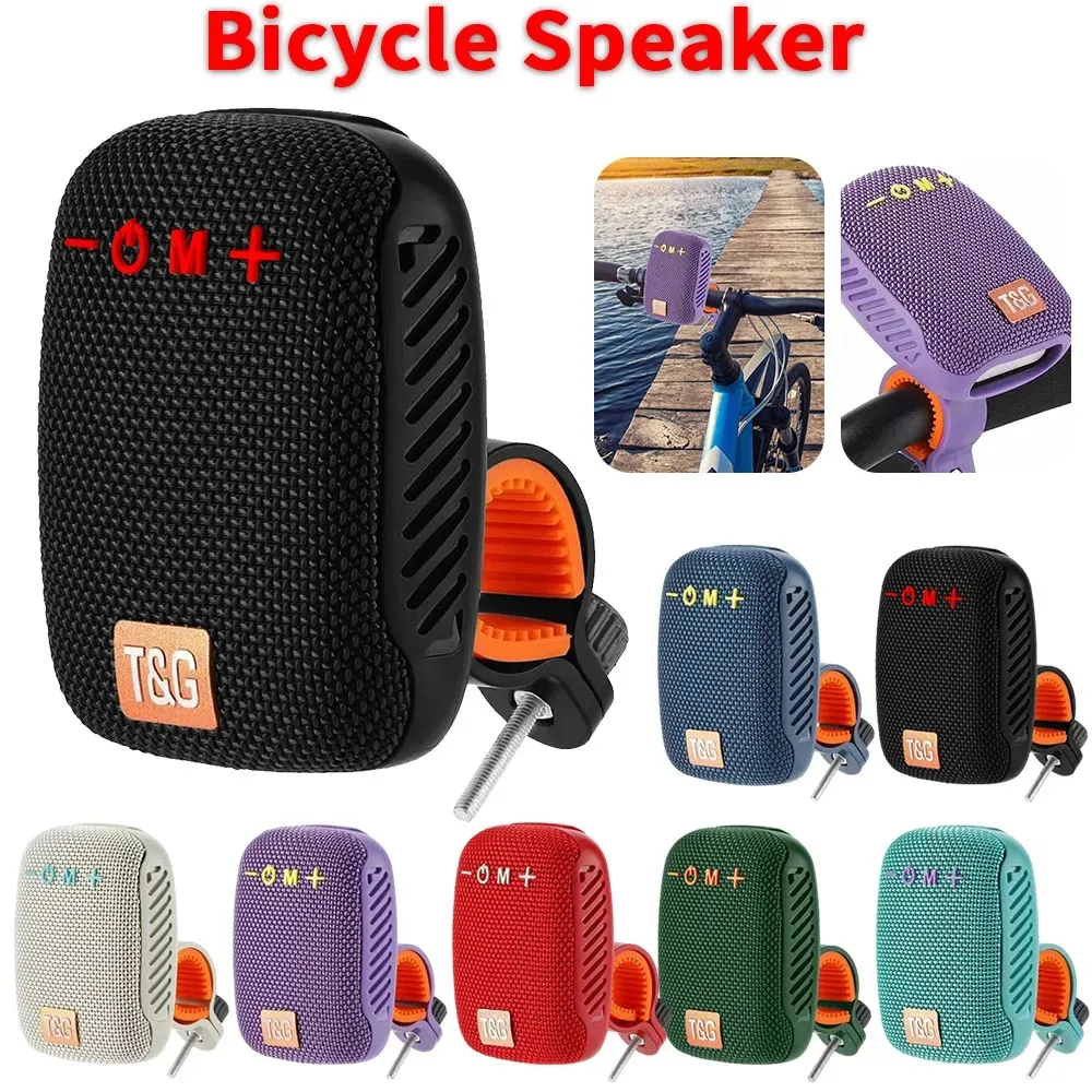 Outdoor Bluetooth Bicycle Speakers Mini Portable Wireless Stereo Sound ...