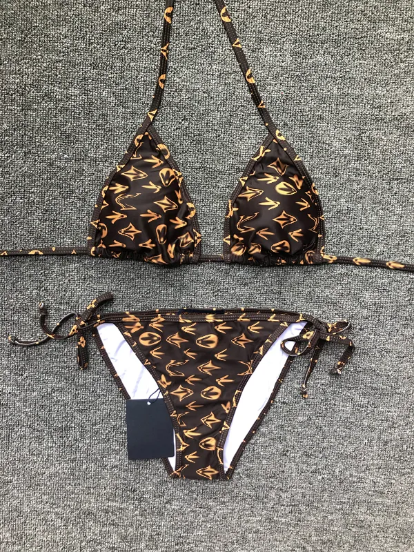 Luxury Designer Bikini Set For Women Clear Strap Shape Trendy Swimsuits ...