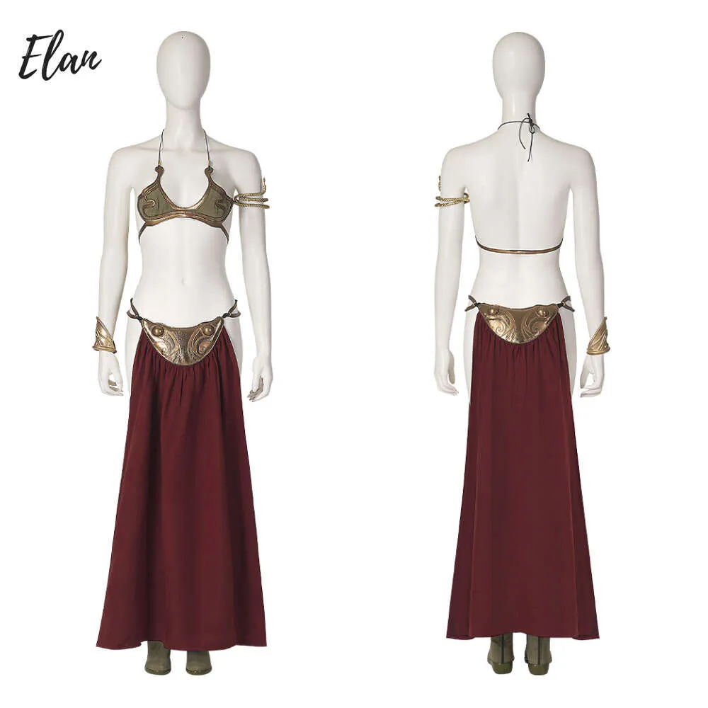 Custom Leia Cosplay Costume With Bra And Long Skirt Co Ord Perfect For ...