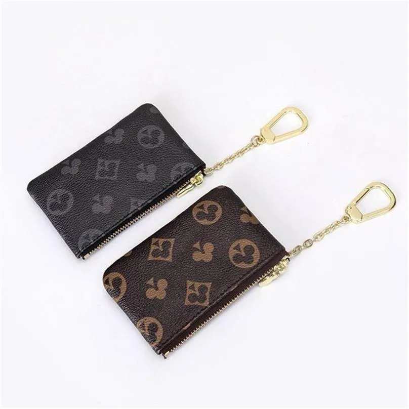 Women's and Men's Key Wallets Designer Fashion Coin Purse Card Holder ...
