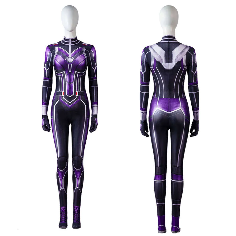 Yellow Wasp Cassie Lang Cosplay Suit Ant Boy 3 Disguise Marina Jumpsuit ...