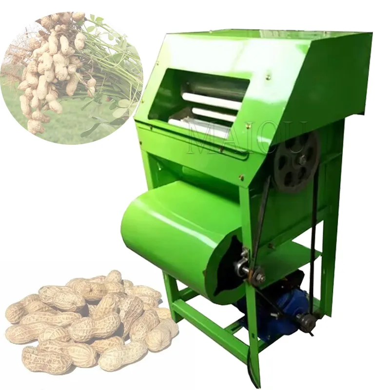 High Output Playing Peanut Thresher Harvester Picker... From Maiou ...