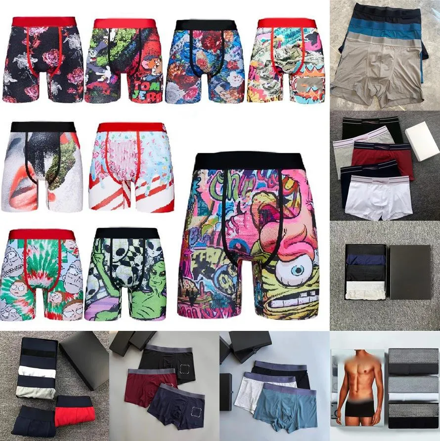 BrandName Mens Breathable Boxer Underwear Tight Waist, Sexy Fit ...