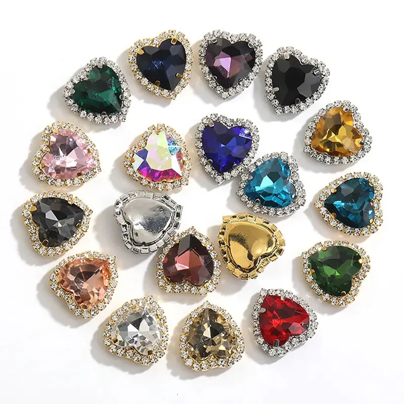 DHgate.com:Sparkling Heart-Shaped Rhinestones with Claw for Crafting ...