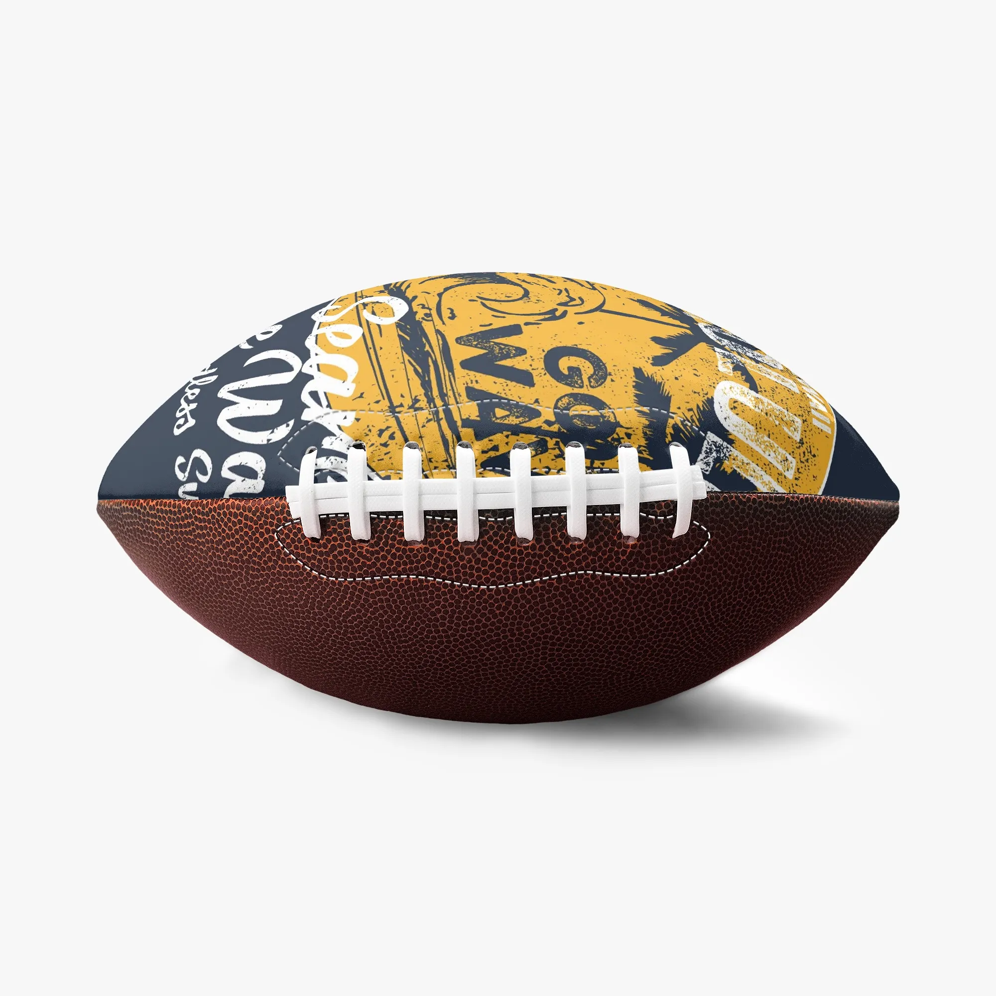 Custom American Number 9 Football DIY Rugby Matches Six Nations ...