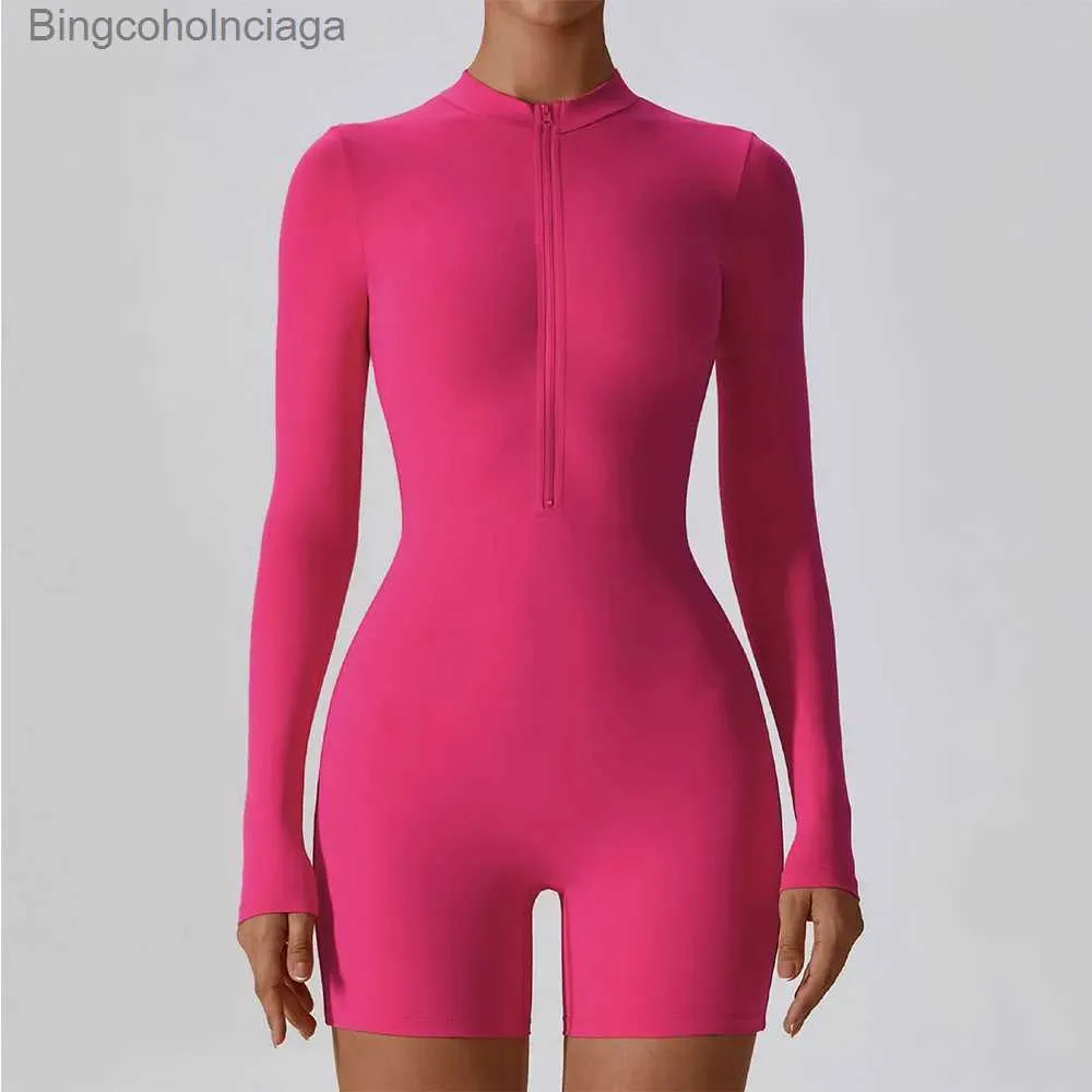 DHgate.com:Womens Long Sleeve Yoga Jumpsuit, Breathable Sports Workout ...
