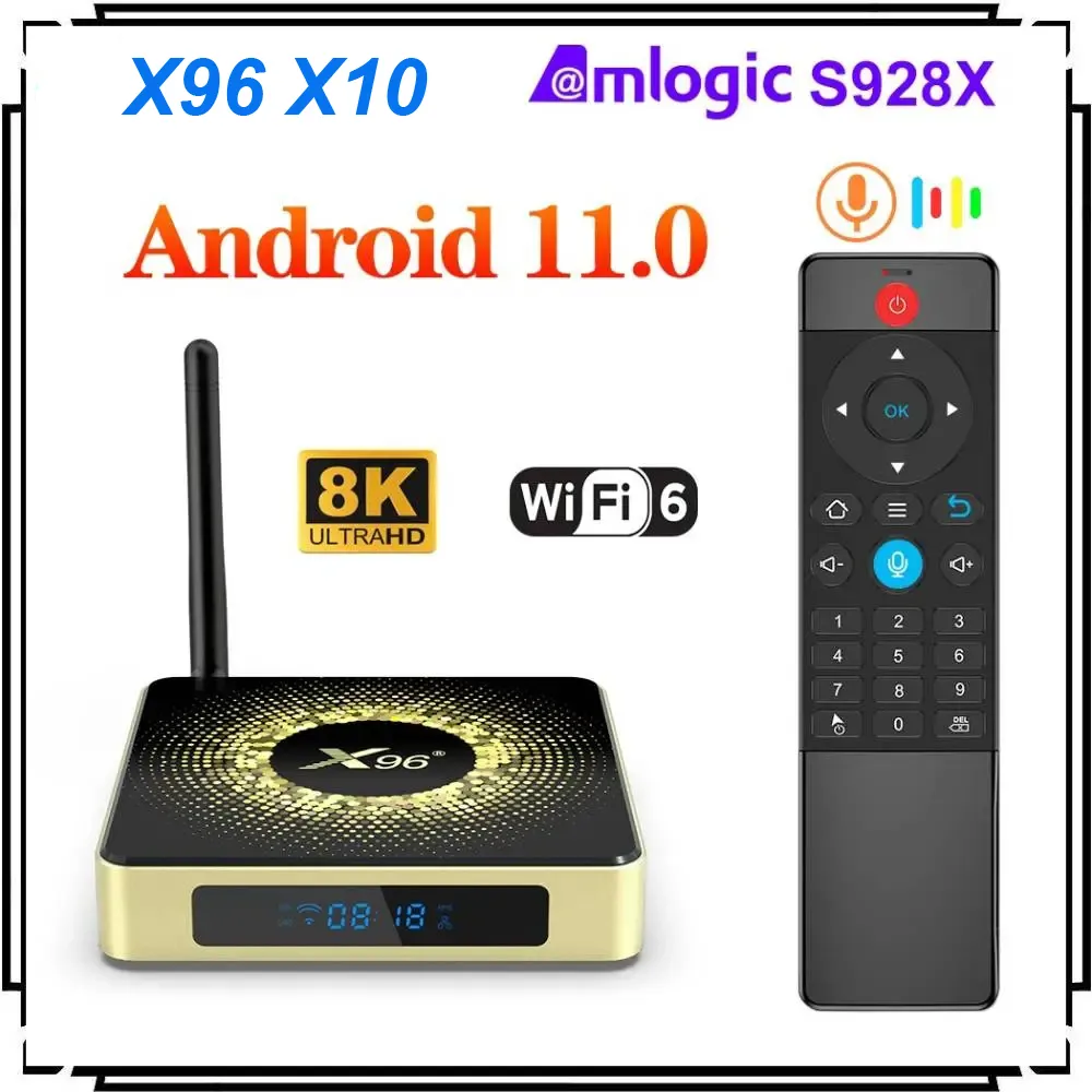 True 8K Android TV Box - 8GB RAM, 64GB ROM, Wifi6, USB3.0. Premium ...