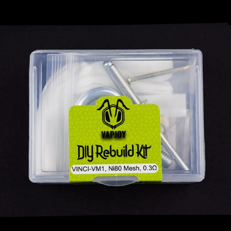 VAPJOY RBK Rebuild Kit For VINCI TM1, Ni80 Mesh 0.6ohm VM1 0.3ohm VM5 0 ... VAPJOY RBK Rebuild Kit For VINCI TM1, Ni80 Mesh 0.6ohm VM1 0.3ohm VM5 0 ...