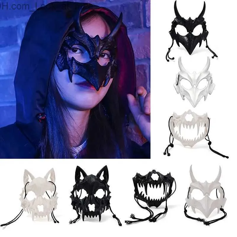 Mermaid, Tigers, Werewolf, Skeleton, Japanese Dragon God Devil Mask ...