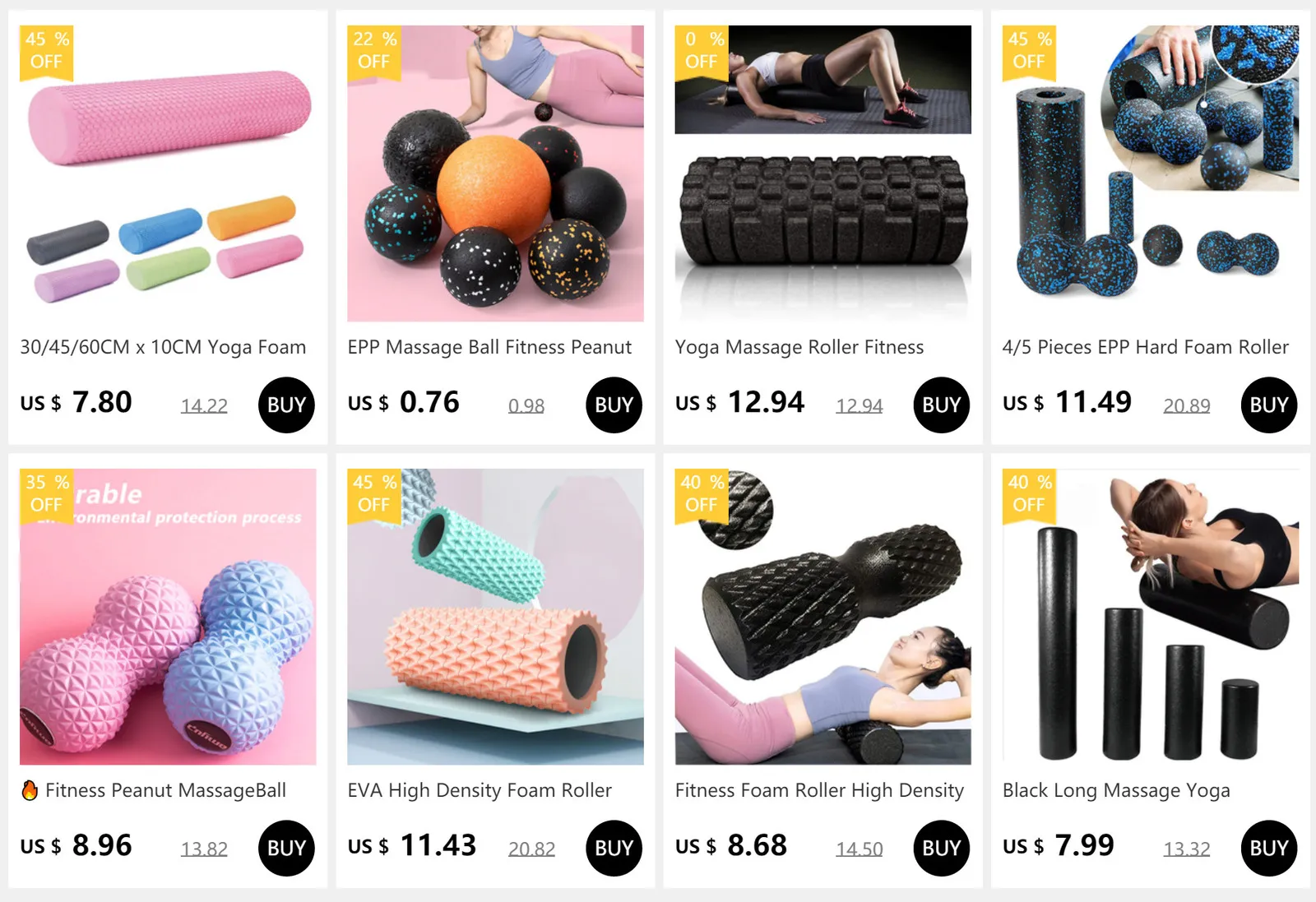 DHgate.com:EPP Massage Balls Set for Myofascial Trigger Point Therapy & Muscle Relief:Sports ...