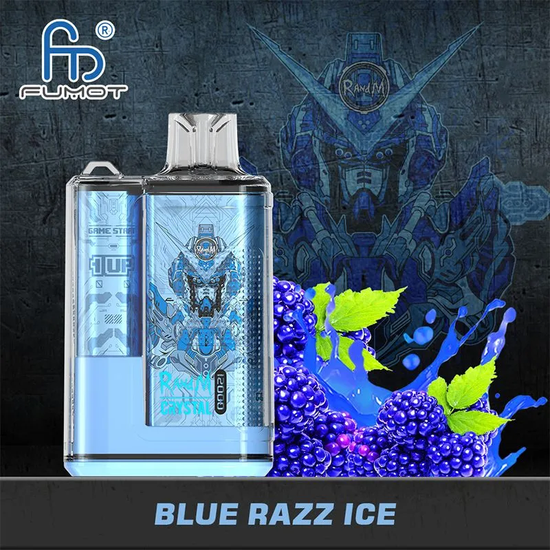 Randm Vape Crystal Puff 12000 12k Vape Jetable Avec Indicateur Dhuile