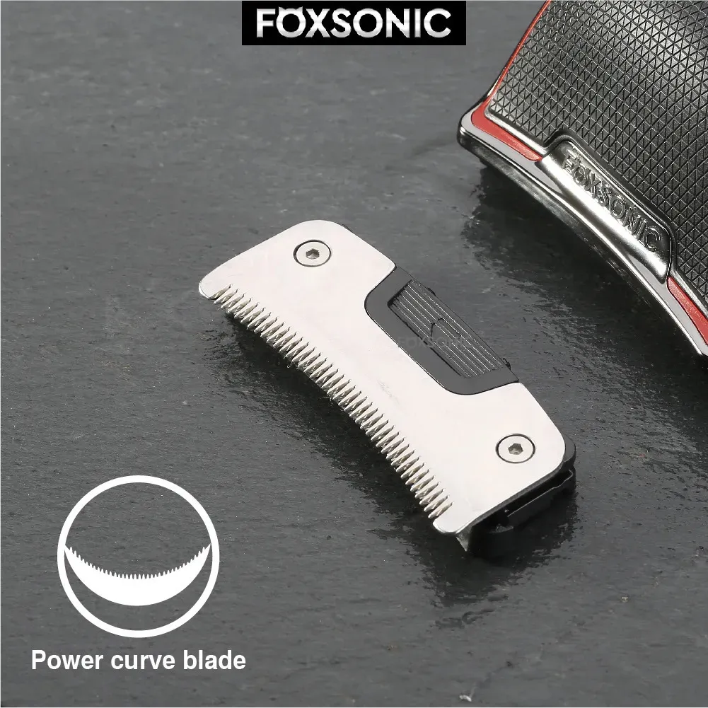 FOXSONIC Cordless Shaver Black Pro Haircut Kit For Men, Shortcut ...