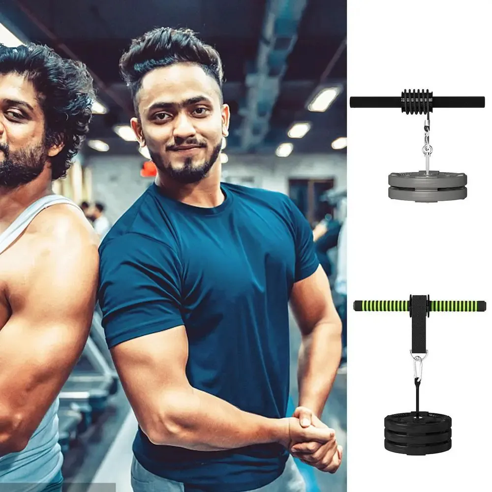 Forearm Exerciser Grip Hand Strengthener Kit Adjustable Resistance Arm ...