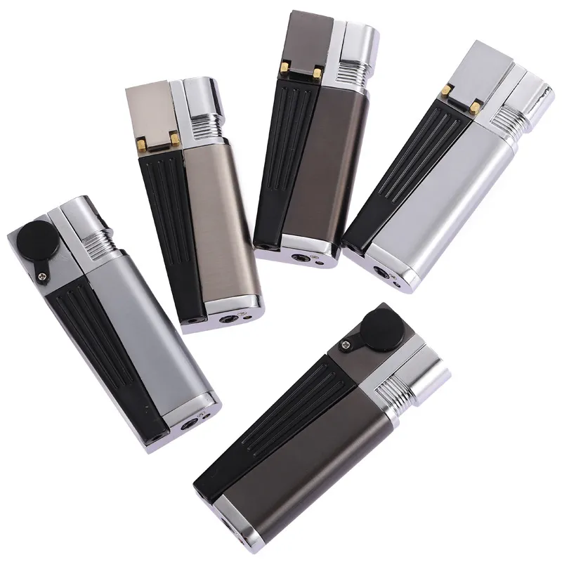 Lighters Foldable Tobacco Torch Lighter Smoking Metal Pipes Butane ...