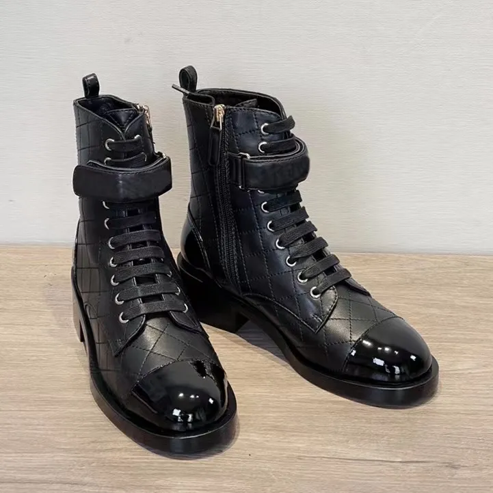 Black Patent Leather Boots: Women's Platform Winter... From Factory ...