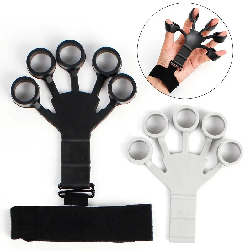 Hand Grips Finger Gripper Finger Exerciser Guitar Finger Exerciser 6 ...