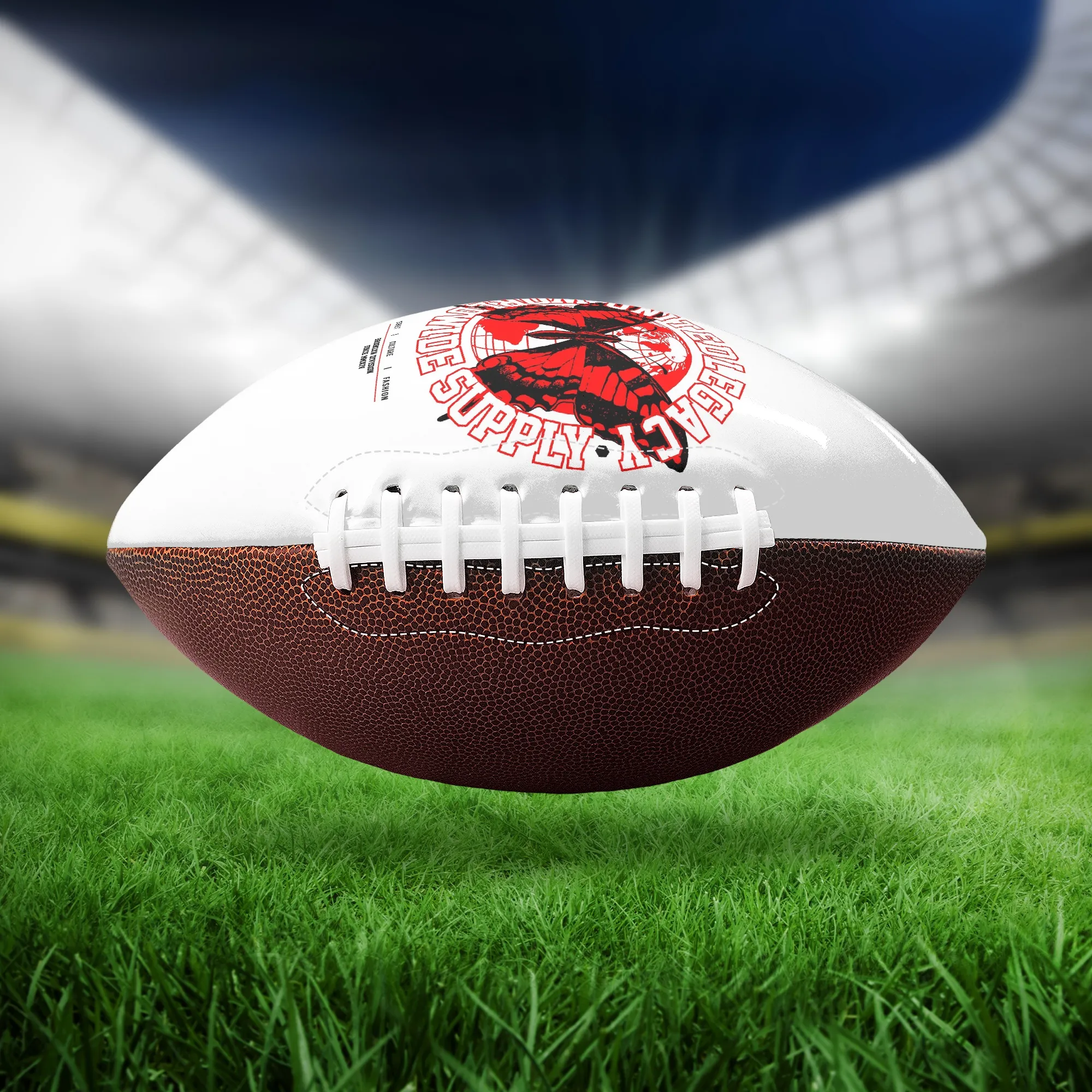 Custom American Number 9 Football DIY Rugby Matches Outdoor Sports Team ...