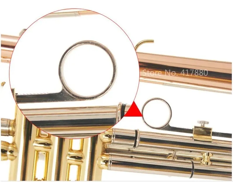 Professional Bb Trumpet - SADSN STR-500L Ross Gold Phosphorus Copper ...