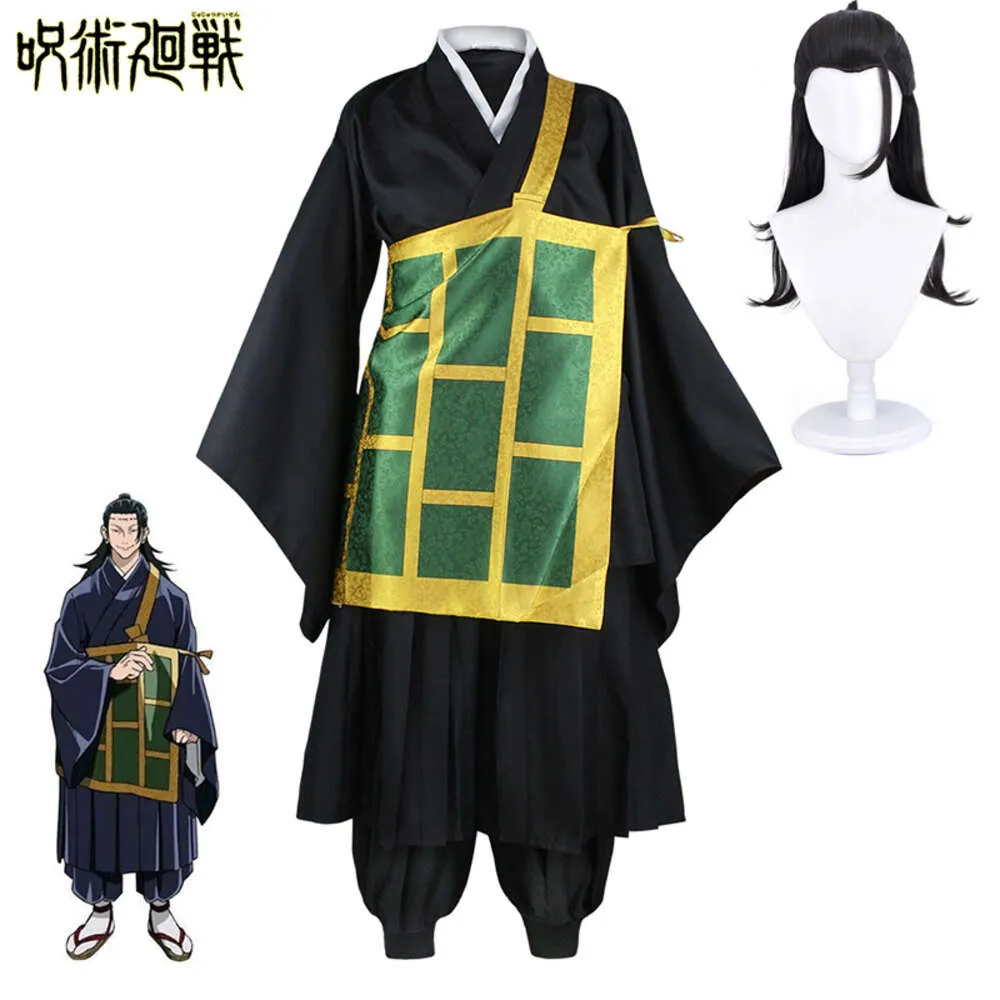 Mens Anime Cosplay Jujutsu Kaisen Geto Suguru Cosplay Costume Set With ...