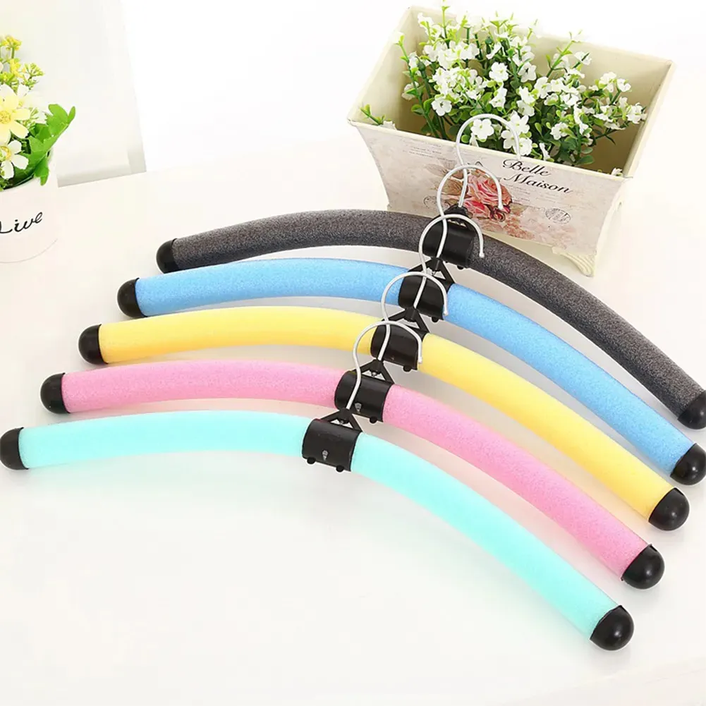 Hangers: Adjustable Foam Clothes Hangers for Children, Bendable Pants ...