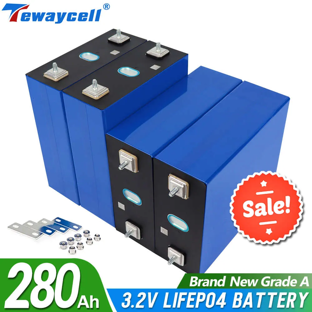 Lifepo4 Battery 3.2V 280Ah Cell DIY Solar Energy Storage System RV Golf ...