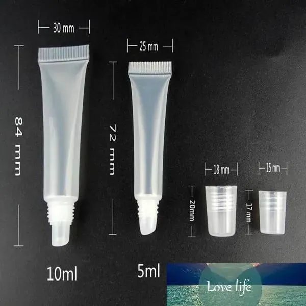 Wholesale Clear Plastic Refillable 15ml Squeeze Tubes 5ML, 8ML, 10ML ...