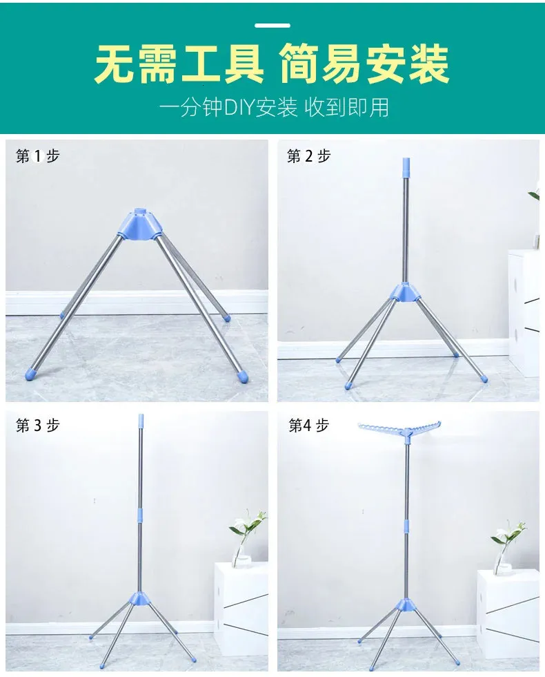 Hangers Racks Floor-To-Ceiling Triangle Clothes Hanger Coat Rack ...