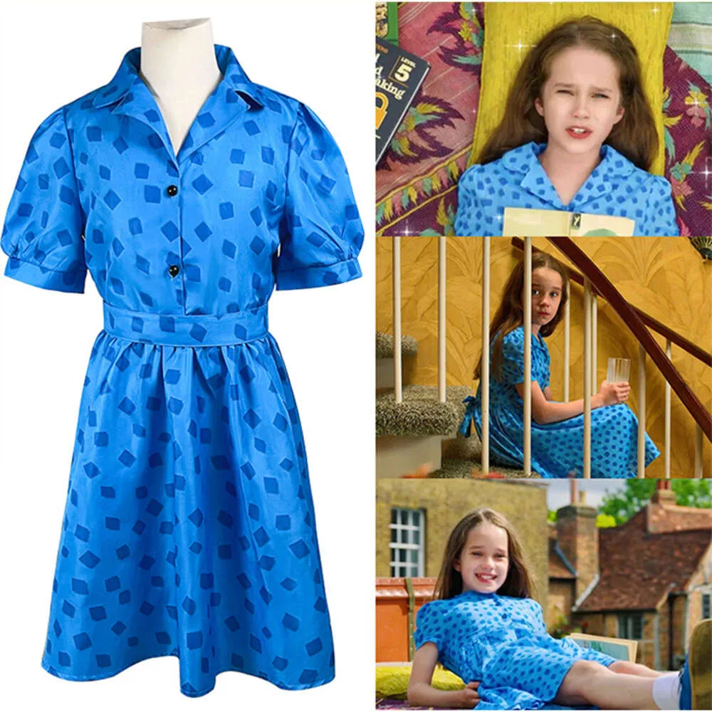 Roald Dahls Matilda The Musical Cosplay Costume For Girls, Fancy Dress ...