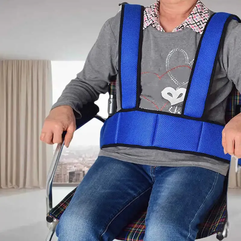 Wheelchair Safety Belt - Back Support, Fall Prevention, & Comfortable ...