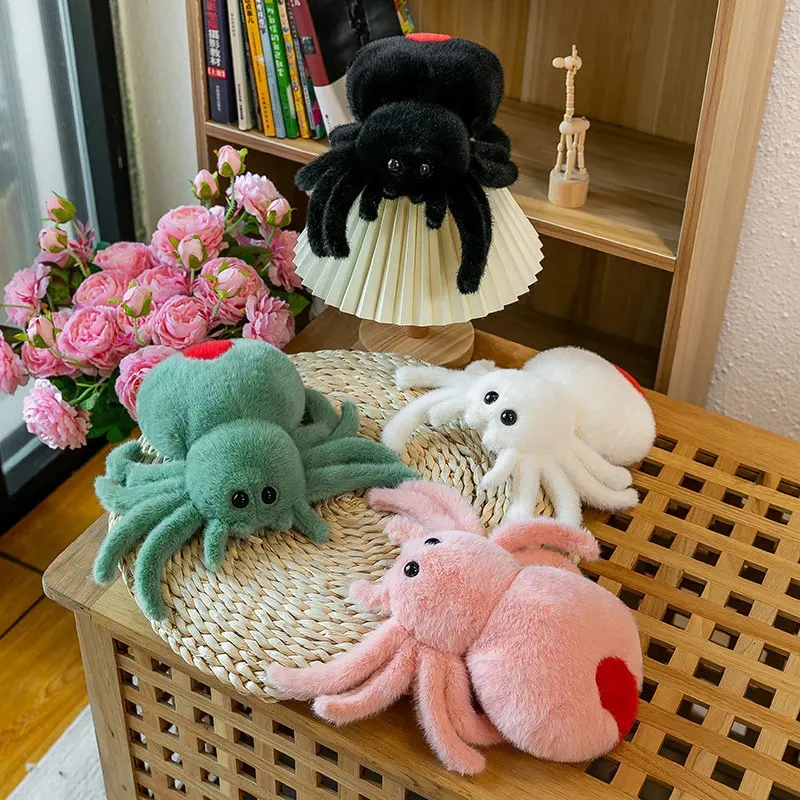 DHgate.com:Plush Spider Jumping Doll Crawling Pet Cute Reptile Toy ...