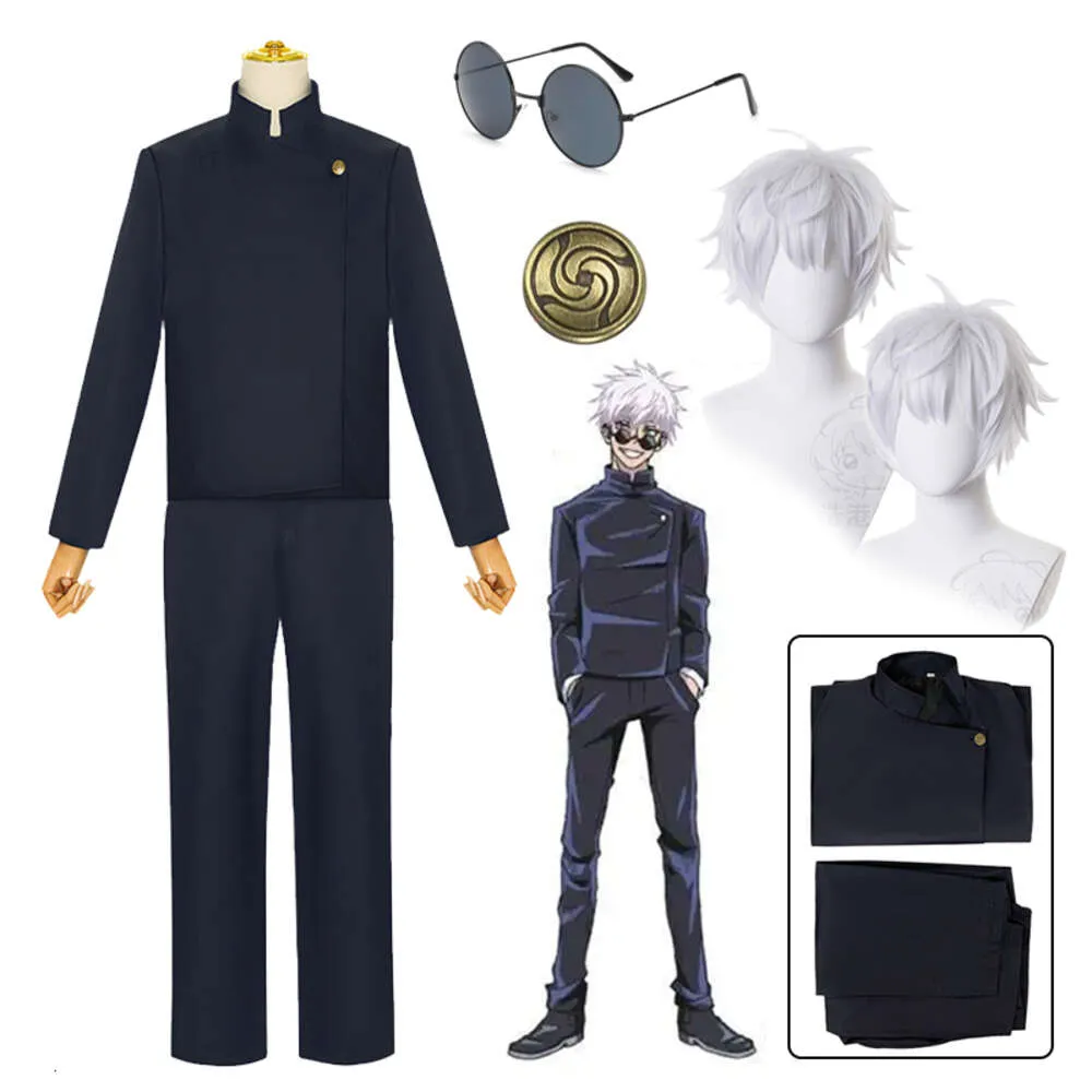 Anime Jujutsu Kaisen Gojo Satoru Cosplay Costume Costume Wig Gojo ...
