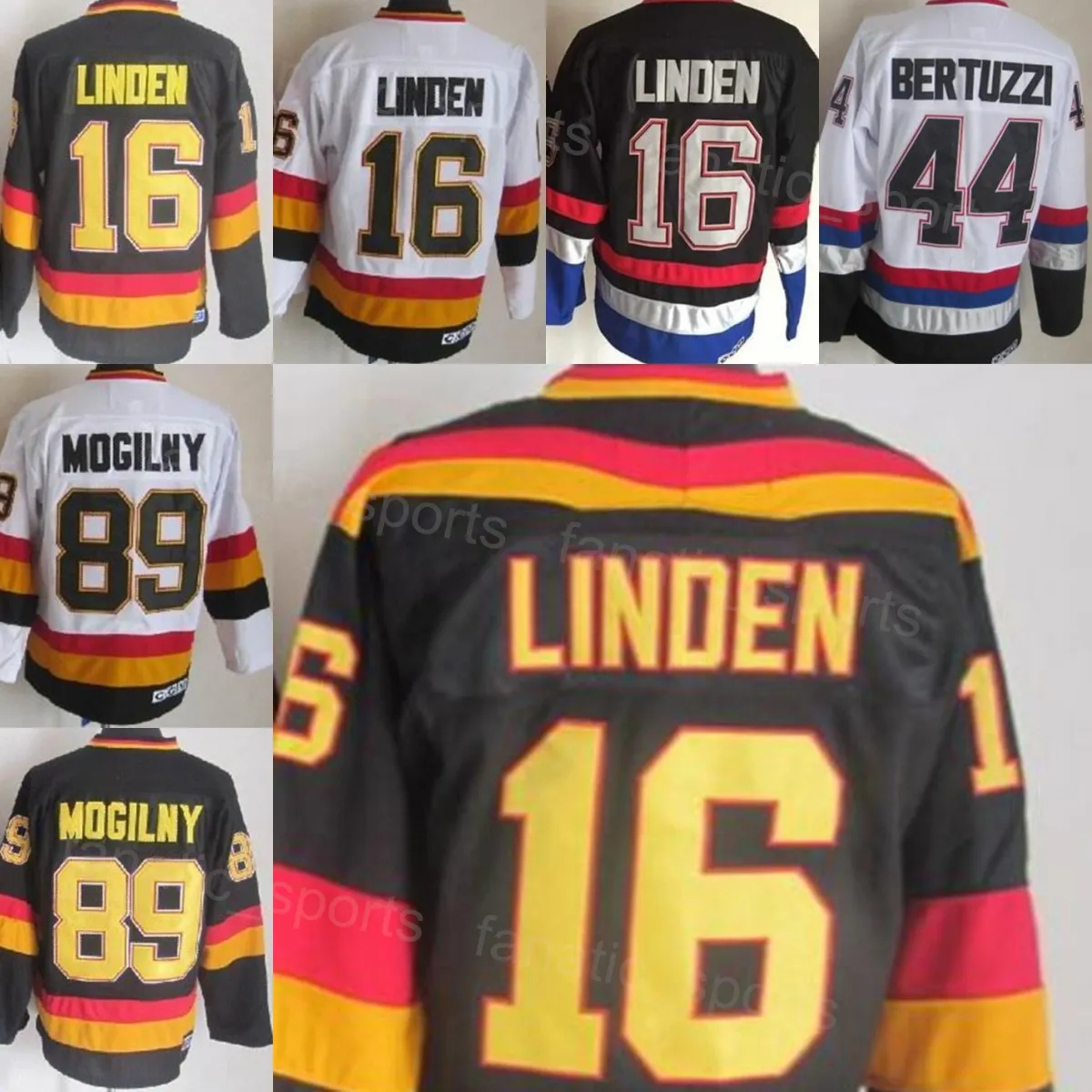 DHgate.com:Retro Hockey Jerseys, Vintage CCM 16 Trevor Linden 44 Todd ...