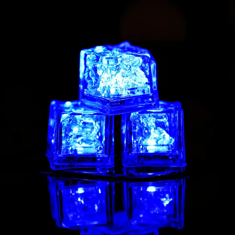 مصابيح LED MINI BAR BARD LIGHTS مربعة لون مكعبات الثلج متوهجة وميض وميض ...