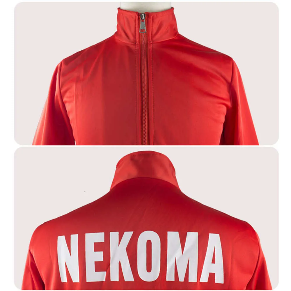 Anime Haikyuu Nekoma School Uniform Jacket Kuroo Tetsurou Kozume Kenma ...