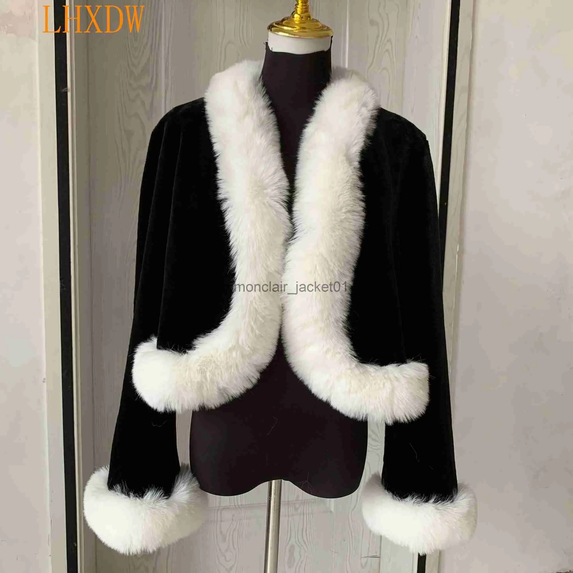 Faux Fur Cardigan Women - Trendy Autumn Winter Short Coat, Rabbit & Fox ...