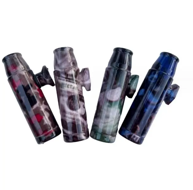 Aluminum Bullet Snuff Bottle Pipe Dispenser For Hookah, Water Bongs ...