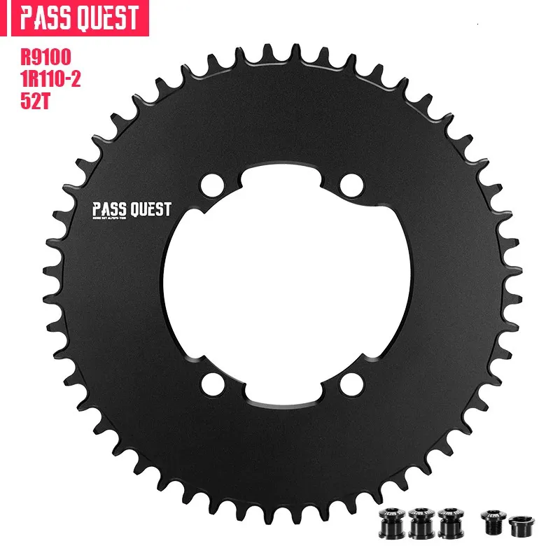 Groupes De Vélo Pass Quest 110BCD Plateau Colsed T 48T 50T 52T 54 56 58T 60T Roue De Vélo De ...