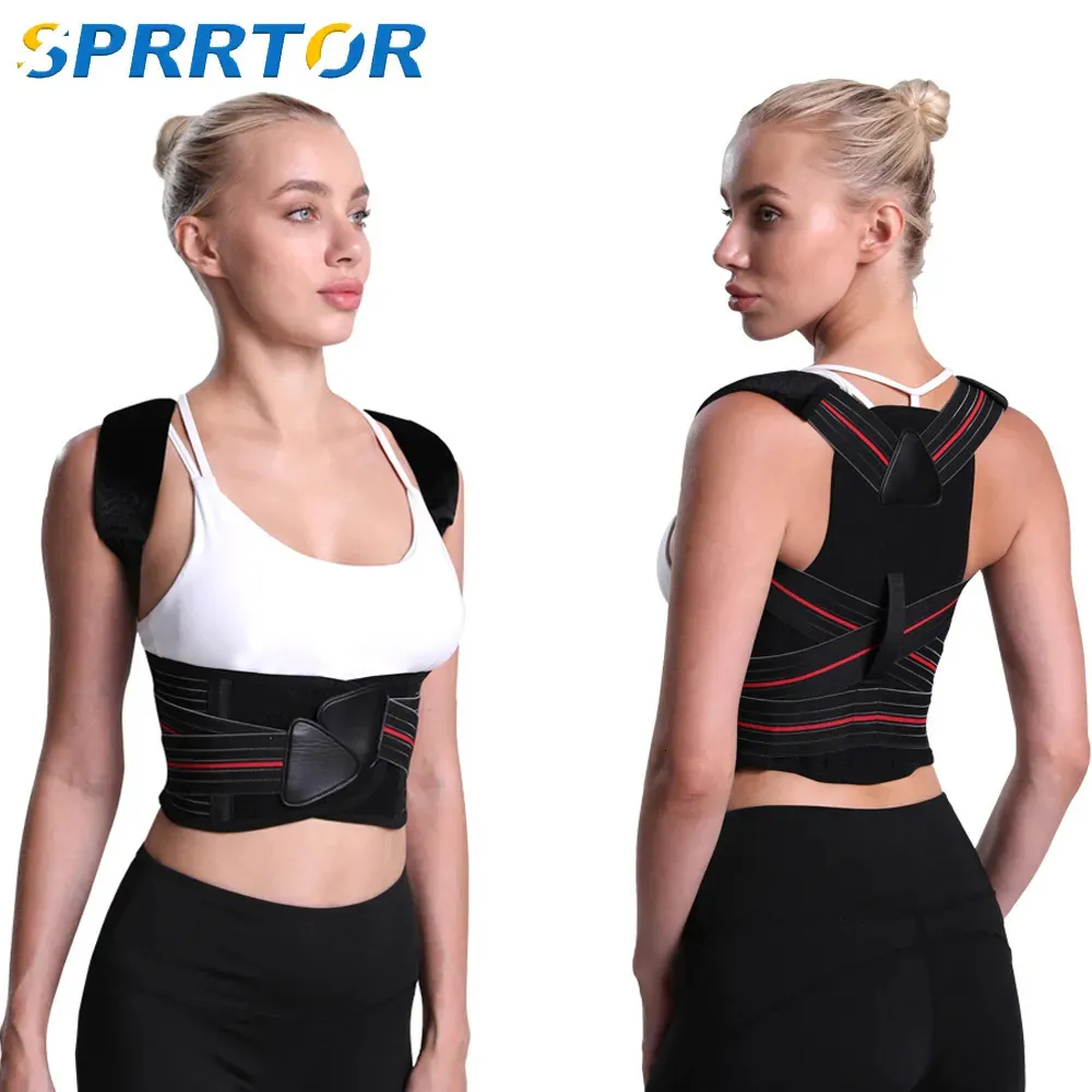 DHgate.com:Adjustable Back Posture Corrector Belt with Clavicle Spine ...