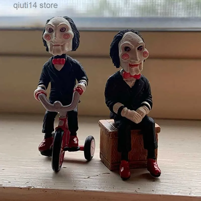 Saw Billy Figure Keychain - Horror Movie Collectible, Action Toy ...