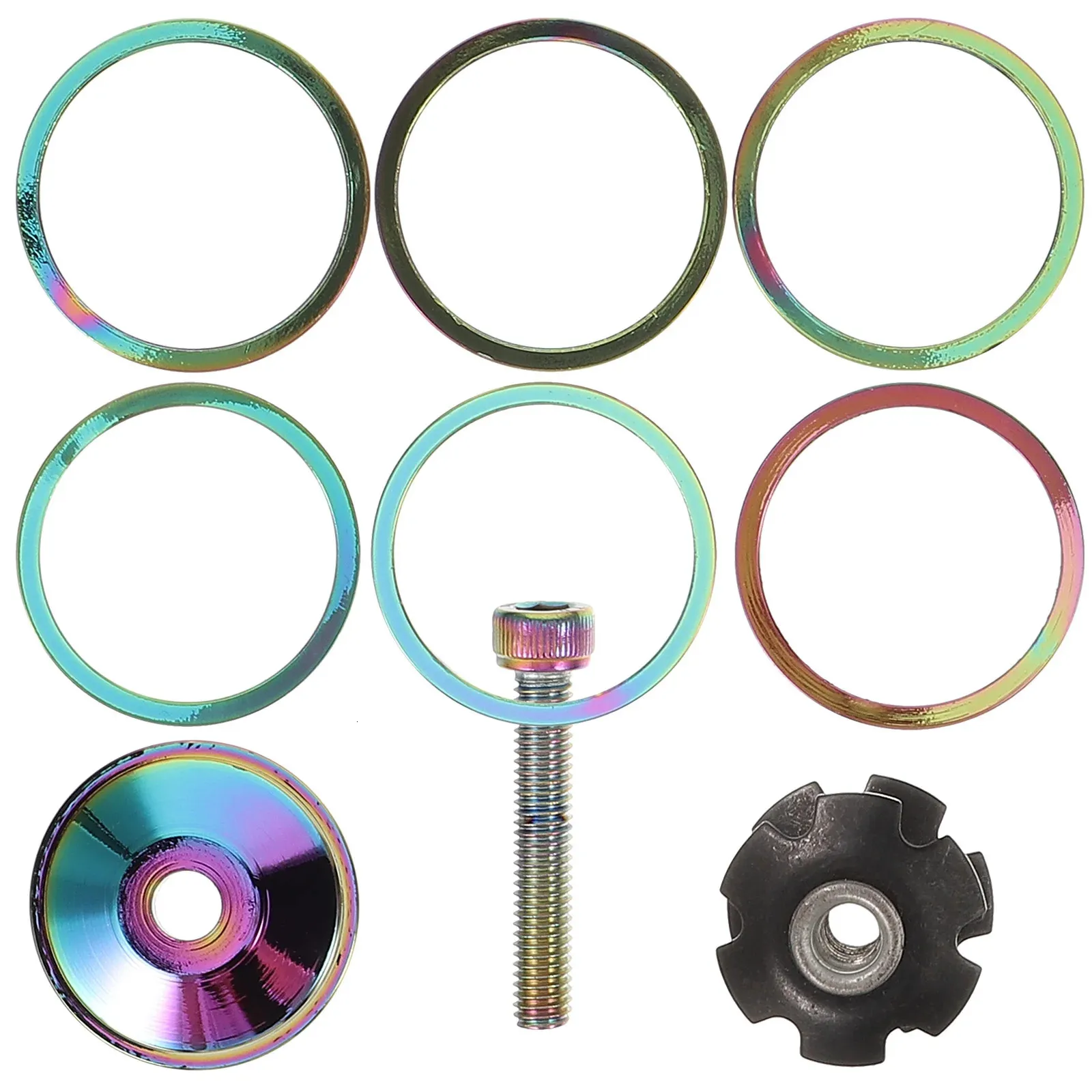 DHgate.com:Aluminum Alloy Bike Forks Washer Spacer Accessory, Small ...