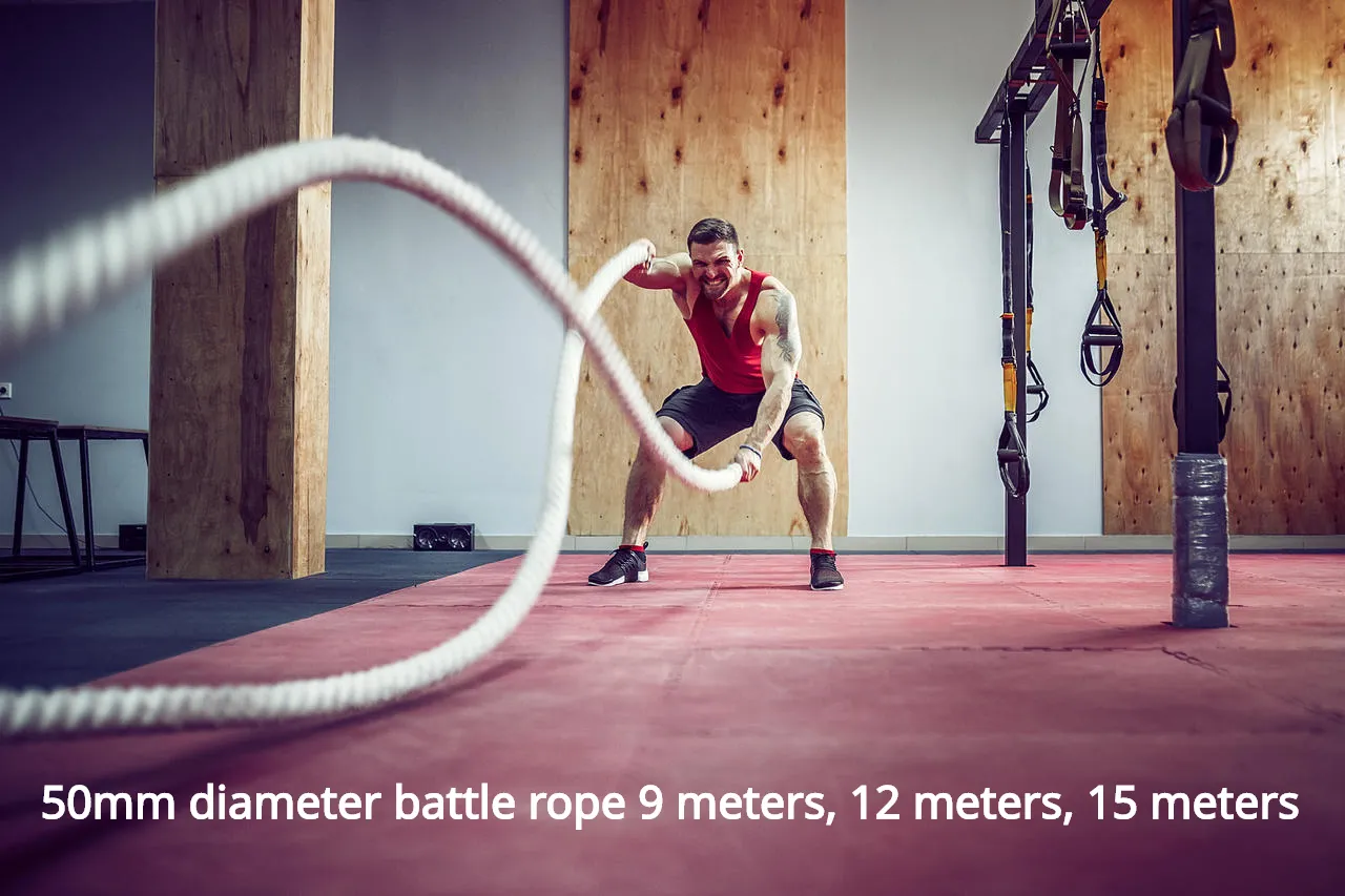 DHgate.com:"50mm Battle-Ready Combat Rope for Home Gym, Cardio, and ...