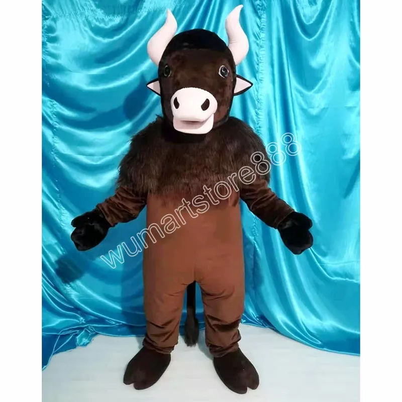 Premium Brown Cattle Horse Mascot Suit For Adults Perfect For Carnival ...