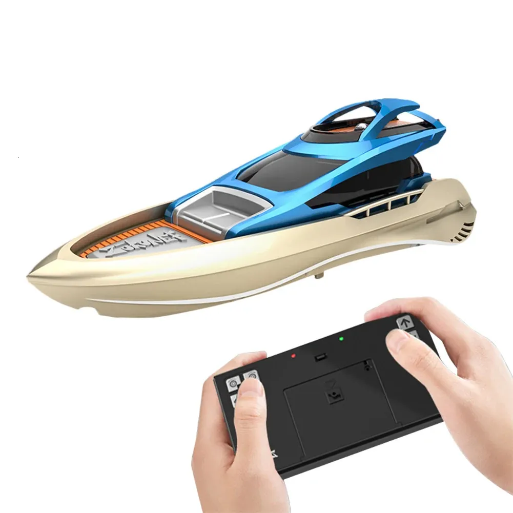 Waterproof Electric Remote Boat High Speed 2.4GHz Remote Control Mini ...