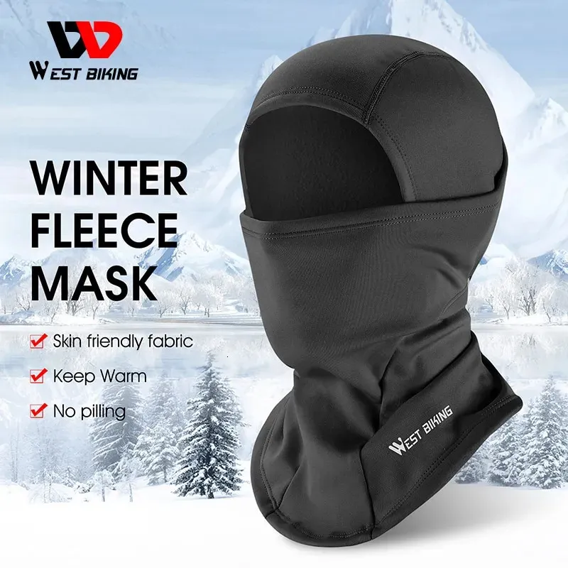DHgate.com:WEST BIKING Winter Cycling Helmet Velvet Balaclava Hat, Full ...