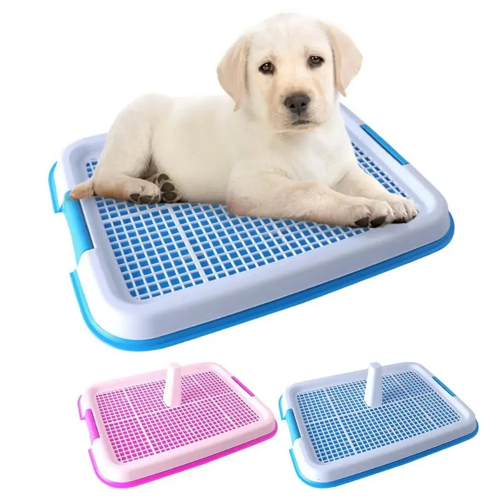 Portable Pet Potty Training Toilet With Heightened Fence And Detachable ...
