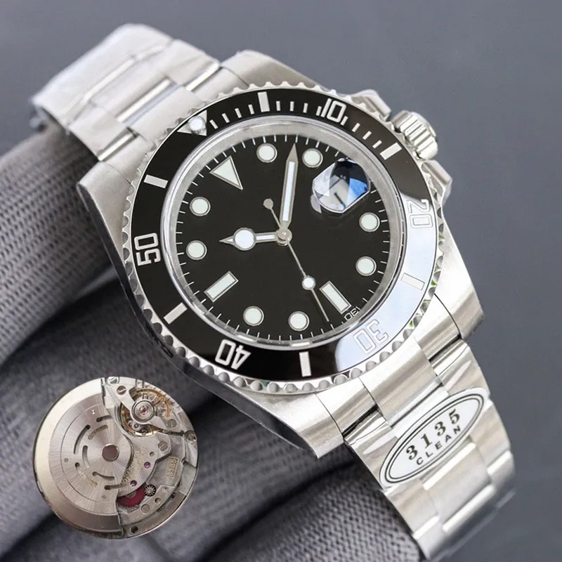 Mens Luxury Watches Automatic Mechanical: 41MM Timepiece With Luminous ...