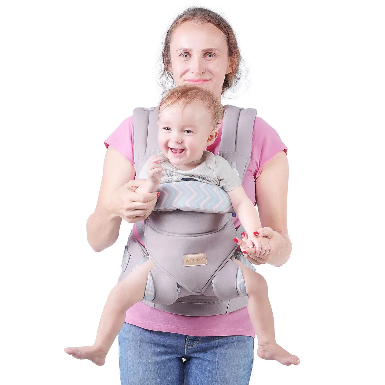 5-in-1 Baby Sling Backpack, Ergonomic Adjustable Backpack Style Sling ...