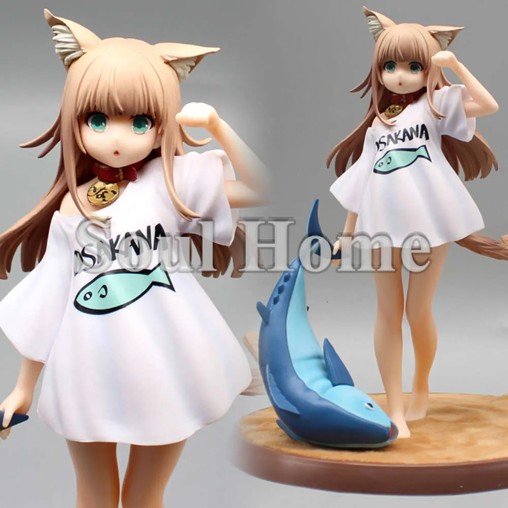 DHgate.com:Kawaii Kinako Golden Head 1/6 PVC Anime Figure Collection ...