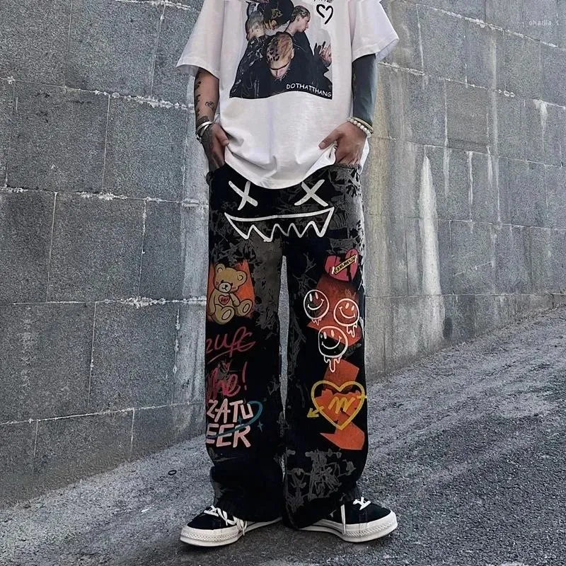 Mejor Precio En A Granel Jeans Pour Hommes 2023 Style Américain High